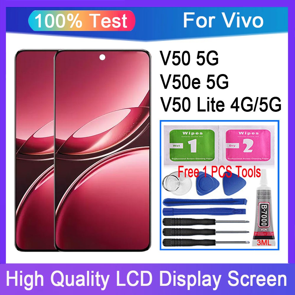 Original AMOLED Vivo V50 5G V50e Vivo V50 Lite 4G V50 Lite 5G LCD Display Touch Screen ...