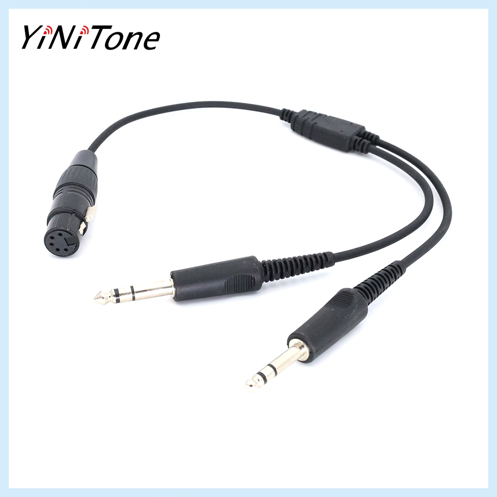 FRT Airbus XLR5 to GA Dual Plug Adapter | 5-Pin to PJ-068/PJ-055 ...