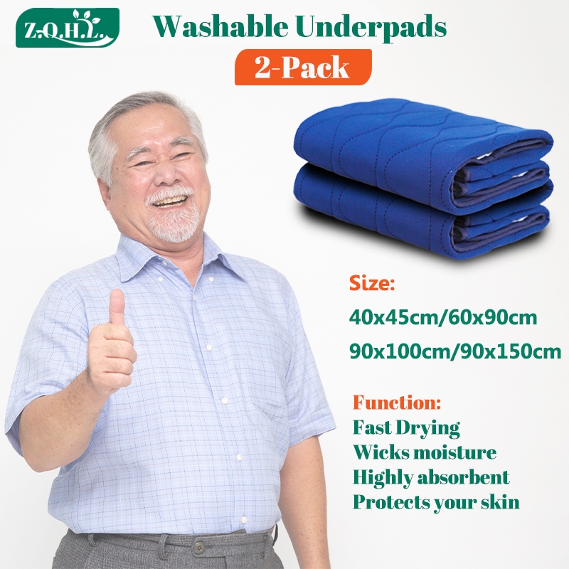 Zhenqinghuli Washable Underpads Urine Mat 5-layer Waterproof Absorbent ...