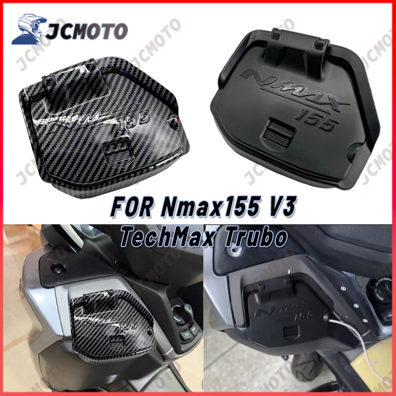 For Nmax 155 V3 2025 TechMax Trubo Waterproof Storage Cap Pocket Cover ...