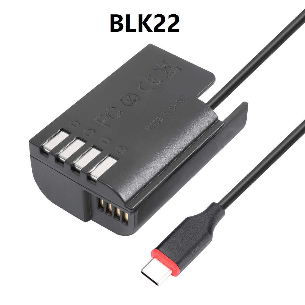 Yoview BLK22 USB-C Dummy Battery Type C Power Supply PD Adapter for ...