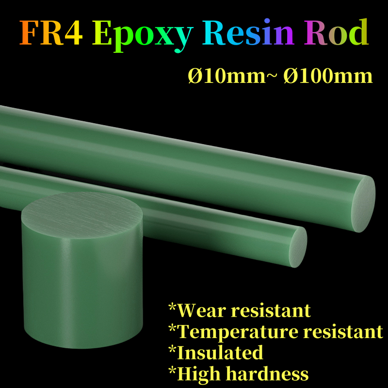 1pcs-G10 Fiberglass Insulation Rod FR4 Epoxy Resin Rod Water Green ...