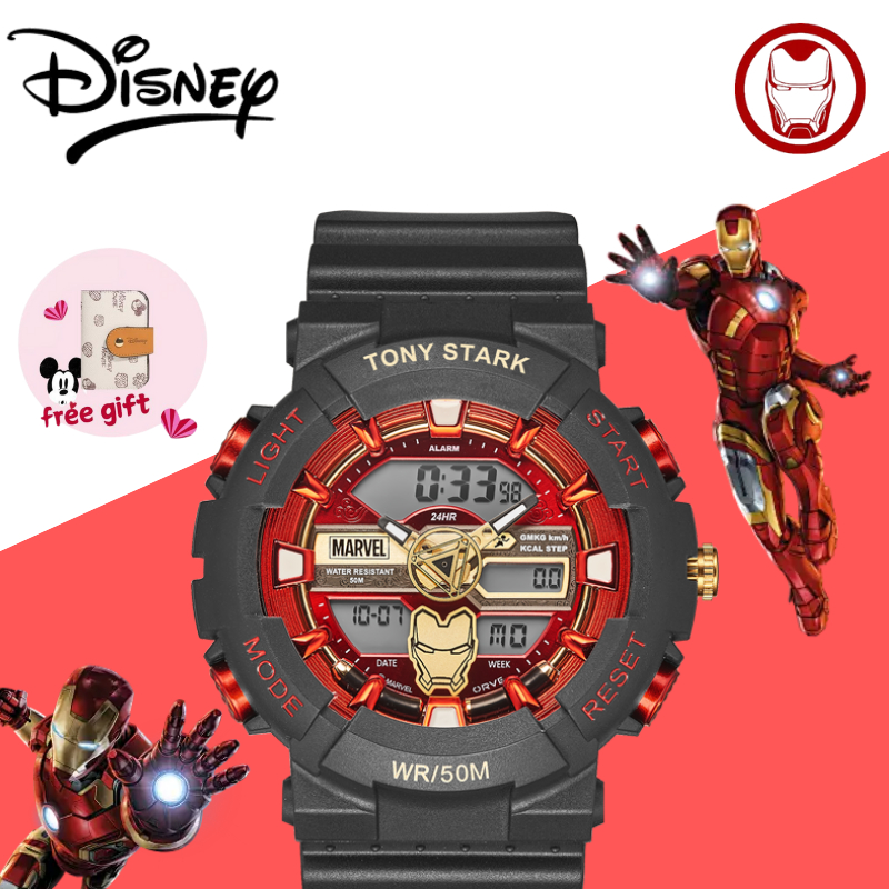 Disney Genuine Marvel Iron Man Co-Branded Series Fashion Trend ...