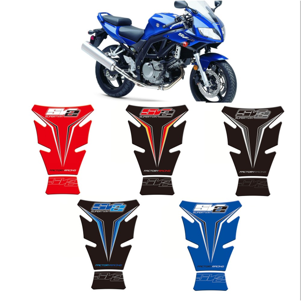3D Motorcycle SV650 Tank Pad Protector Decal Sticker For Suzuki SV650 ...