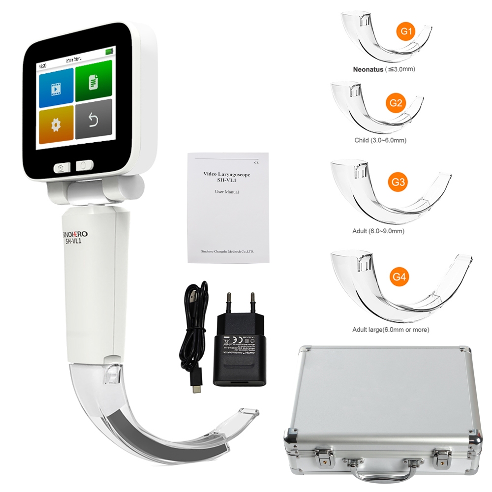 Laryngoscope SH-VL1 laryngoscope anesthesia laryngoscope LED light ...