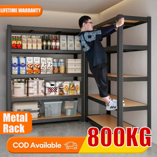 UPSEN 5 tier 120*50*200cm Adjustable Metal Boltless Rack Home Kitchen ...