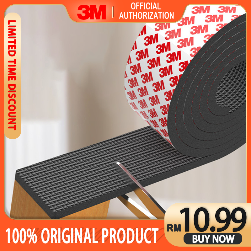 【3M 】Anti-slip Pad Self-adhesive Foam Thickened Chair Table Foot Silent ...