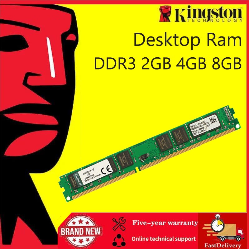 Kingston DDR3 PC RAM 4GB 8GB DDR3 1333/1600MHz Desktop Memory 8GB DDR3L 1600 1.35V Computer RAM ...