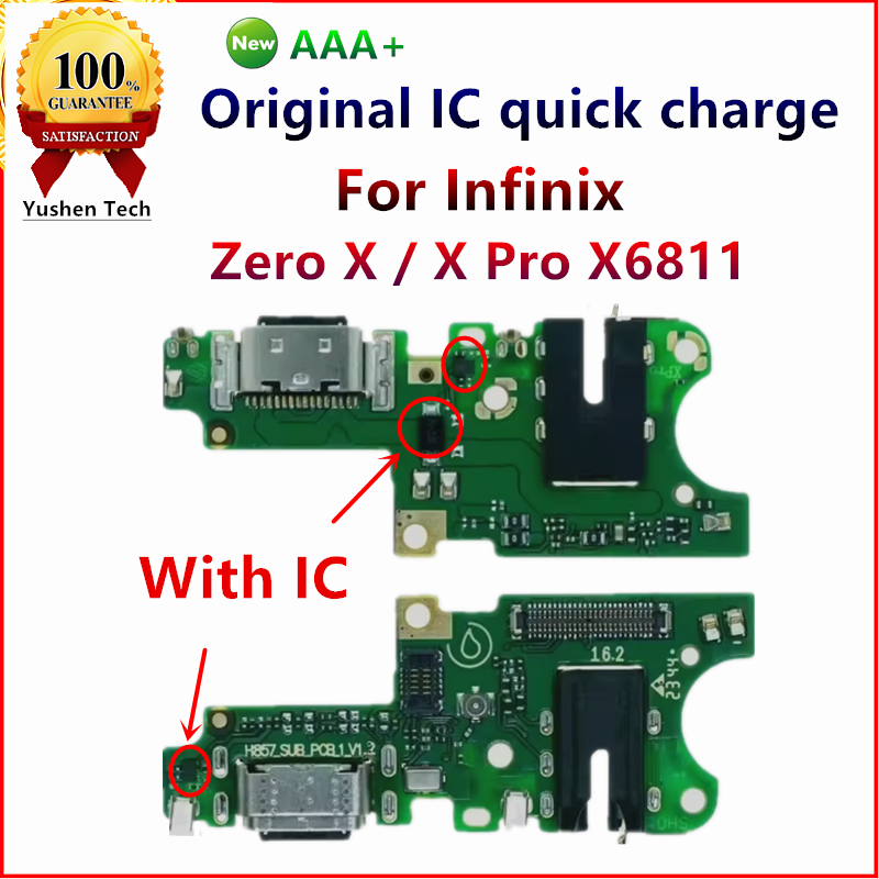 For Infinix Zero X Neo Pro X6811 x6810 USB Charging Port Board Flex ...