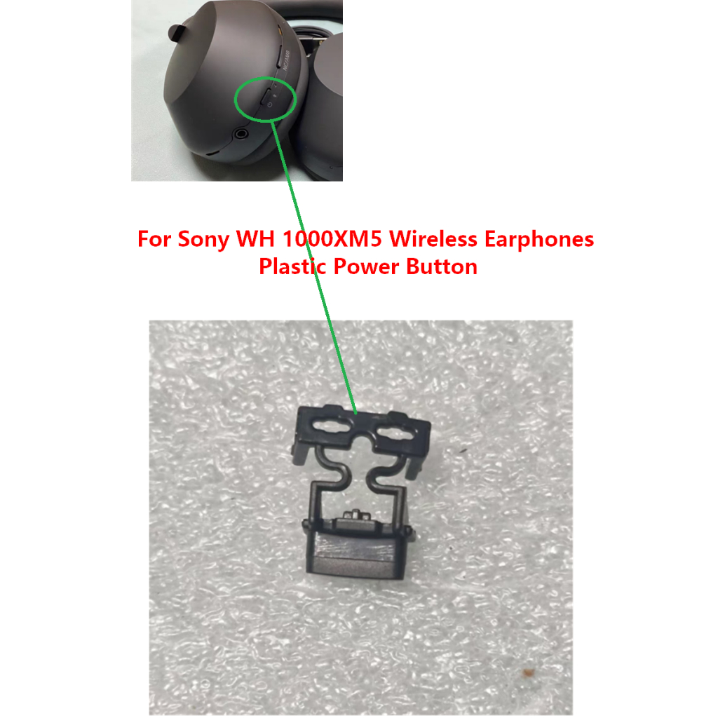 Original replacement plastic power button For Sony WH 1000XM5 Wireless ...