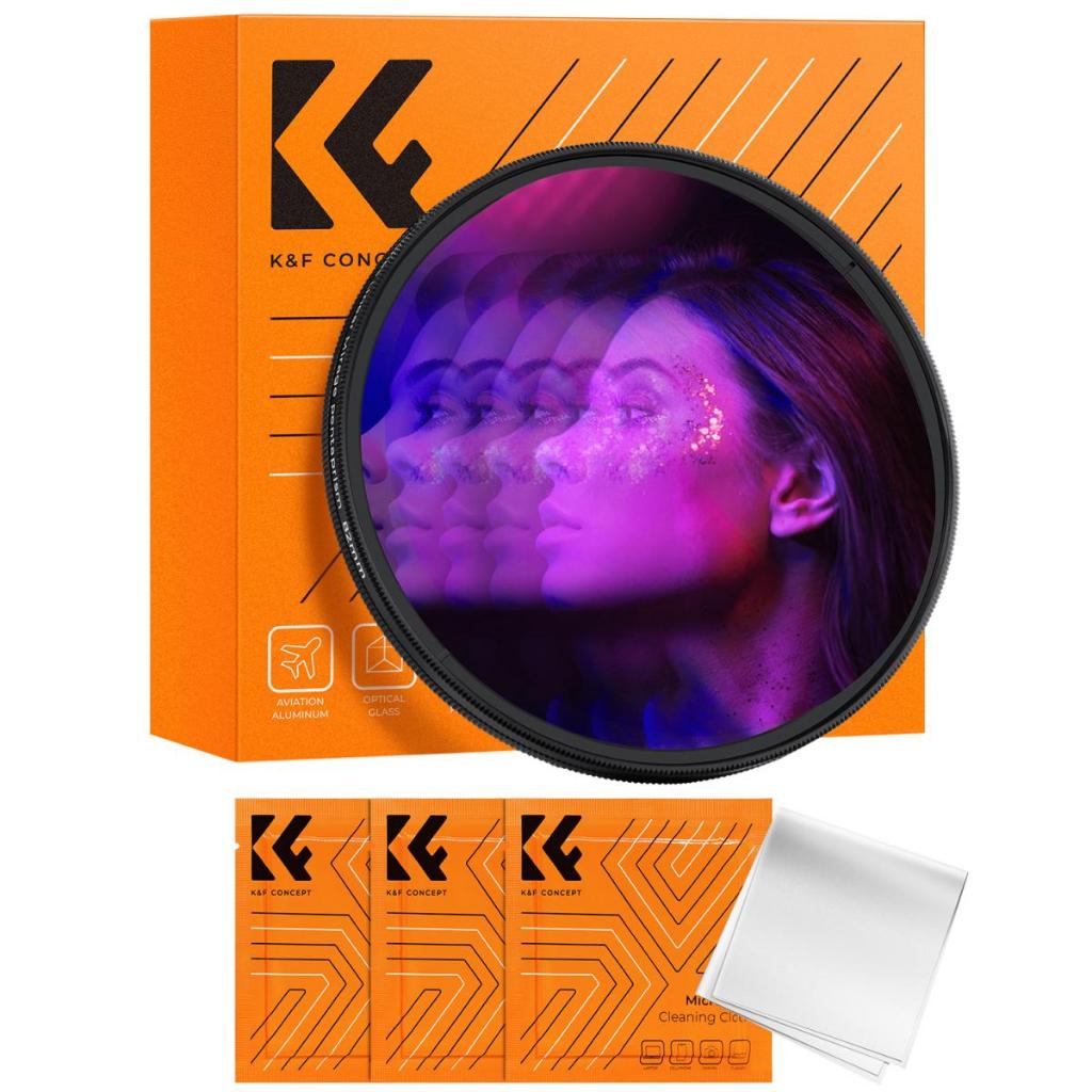 K&F Concept Single-sided Linear Pentaprism Filter Optical Glass Prism ...