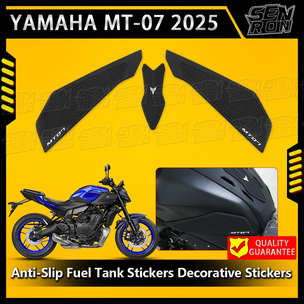 For YAMAHA MT-07 2025 MT07 2025 mt07 Motorcycle Side Fuel Tank Pads ...