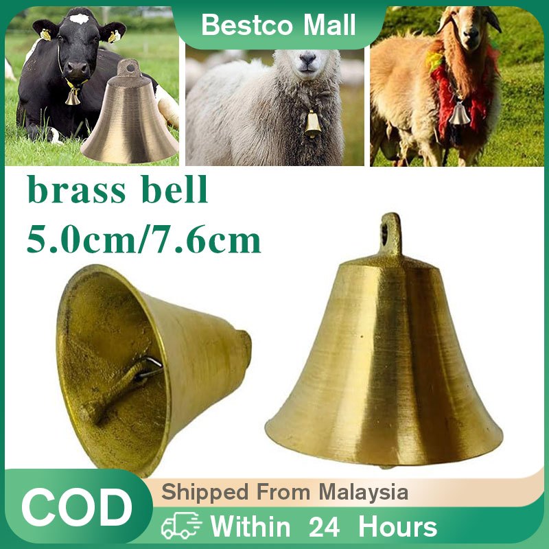 Brass Bell / Brass Wind Chime / Cow Horse Sheep Grazing Copper Bell ...