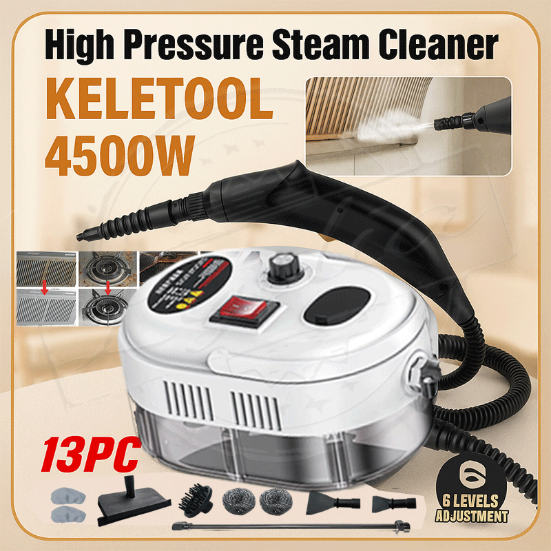 4500W High Pressure Mobile Cleaning Machine 蒸汽清洁机High Temperature Steam ...