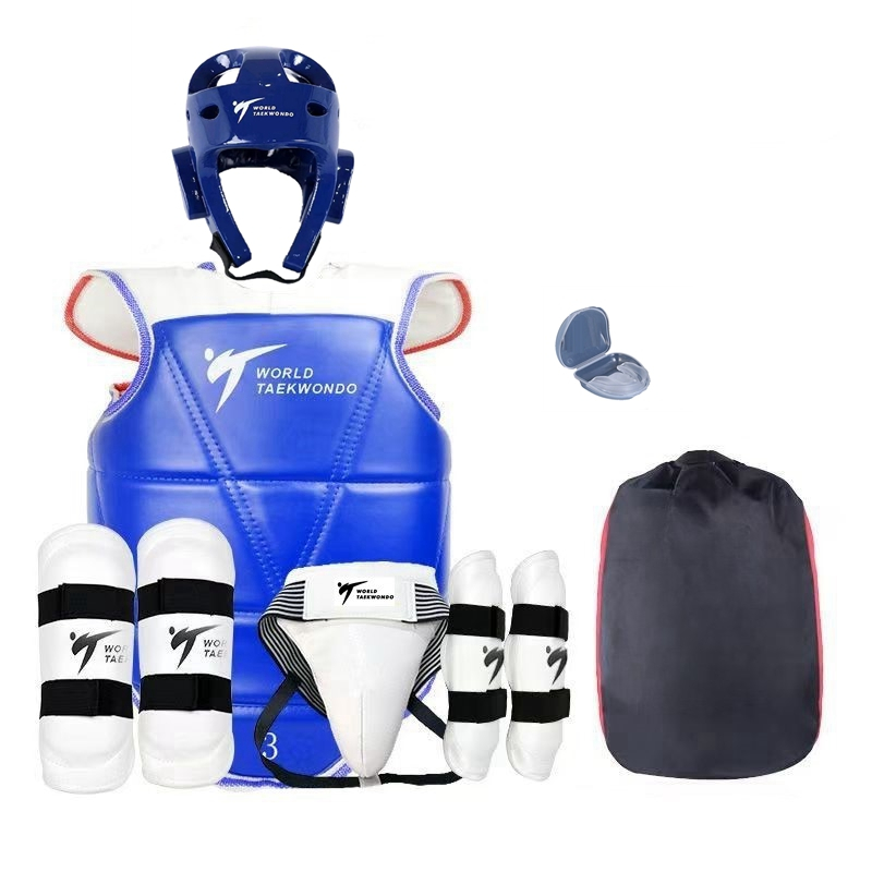 9 in1 Taekwondo Karate practice competition equipment protection suit ...
