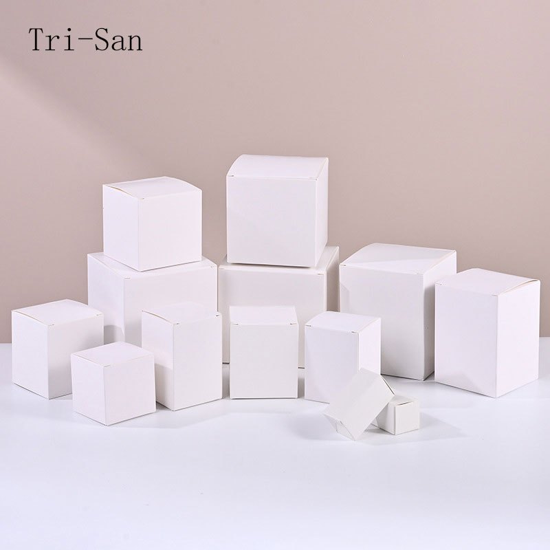 10 pcs white boxes, white cartons, white gift boxes, 3C electronic ...