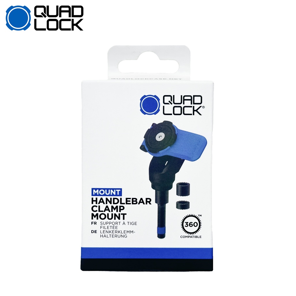 Motorcycle - Handlebar Clamp Bolt Mount Quad lock motor cycle mobile ...