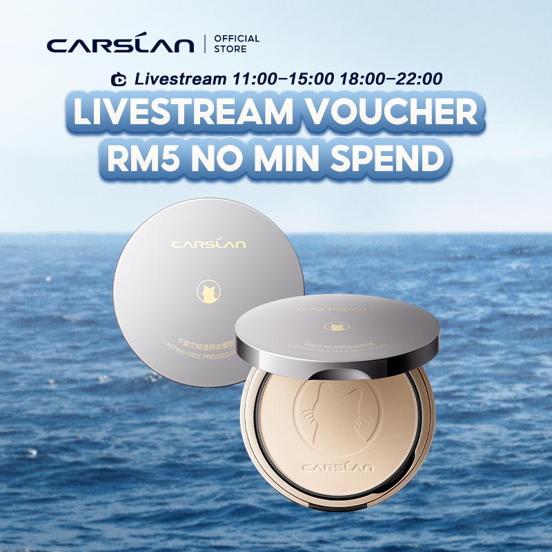 Carslan Long-lasting Makeup Powder Cake Control Concealer Moisturizing Service Official ...