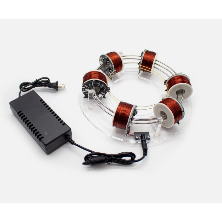 Electromagnetic Cyclotron Six Coils Circular Accelerator Teaching Aids ...
