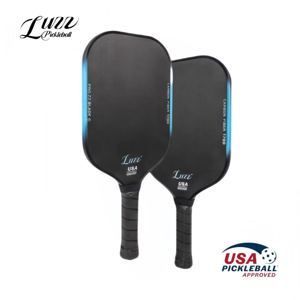 Luzz Pickleball Paddle Blade Paddle(14mm) T700 Carbon Friction Surface ...