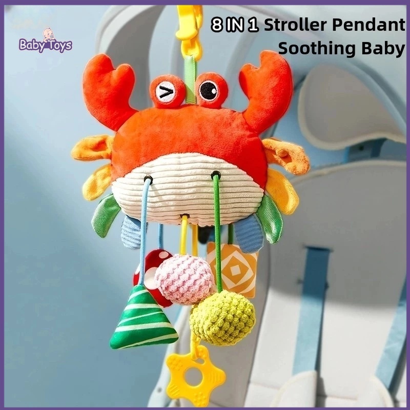 Baby Toys Infant Newborn Rattle Toys Stroller Bed Cot Crib Hanging Doll ...