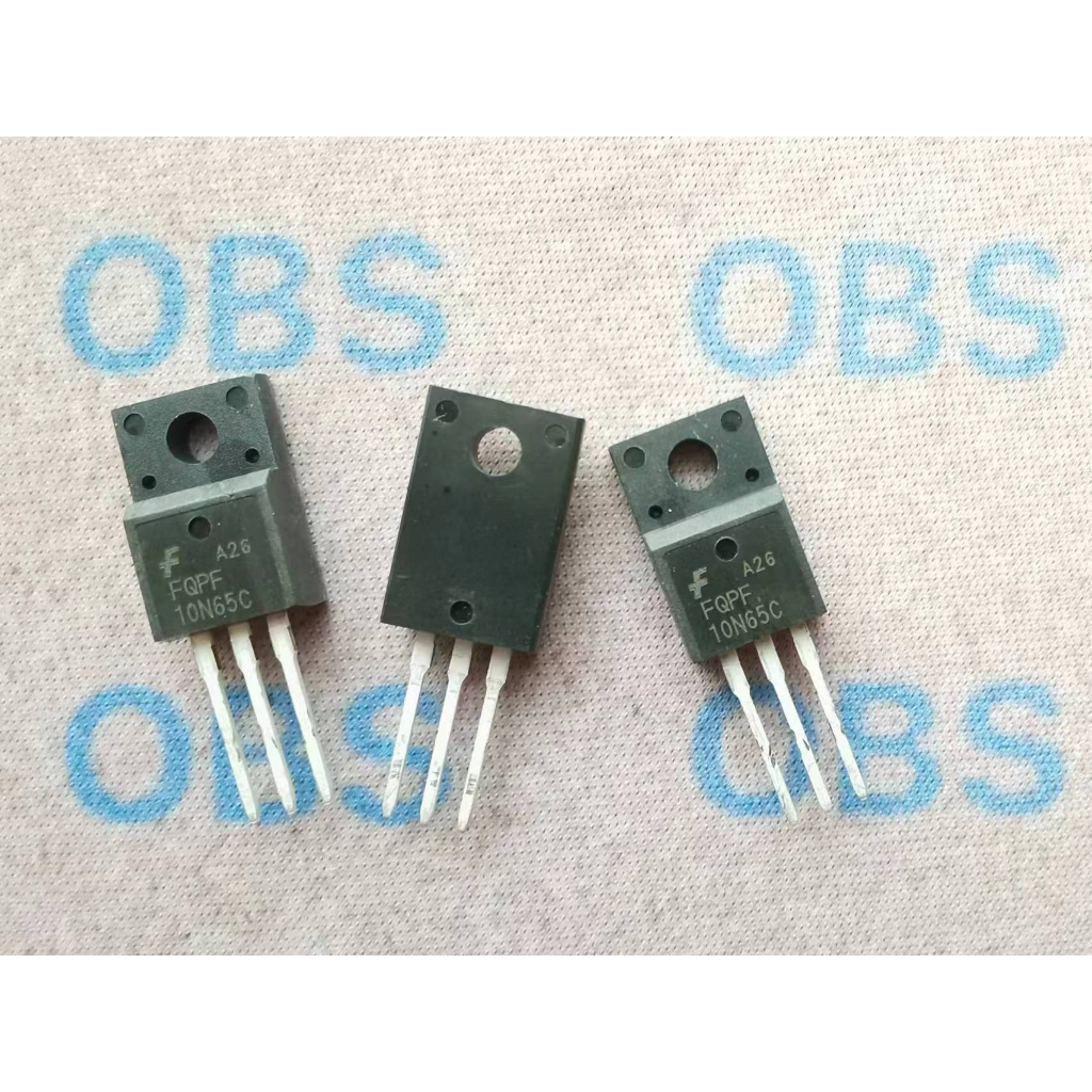 ((10 Pcs) Brand New Original FQPF10N65C Field Effect Tube 10N65C Triode ...