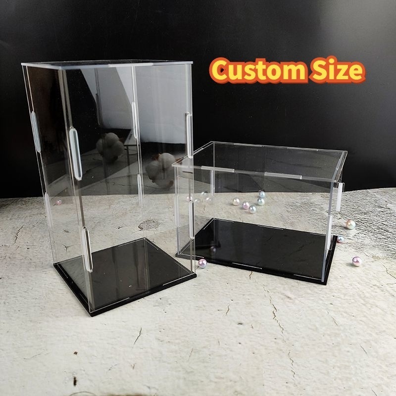 DAIXINSI Multi-sized Acrylic Display Box Lego Minifigure Display Case ...