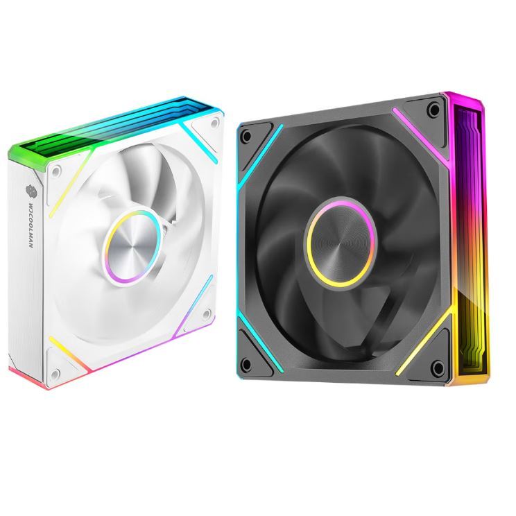 WJCoolMan 星联 case fan PWM ARGB for PC cases and heat sinks | Shopee ...