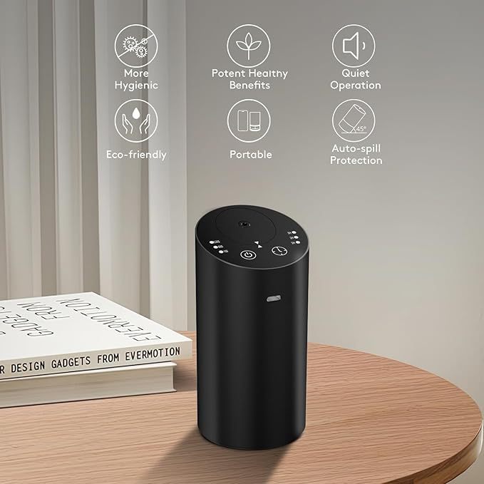 Wayismell Waterless Essential Oil Aroma Diffuser Portable Scent ...