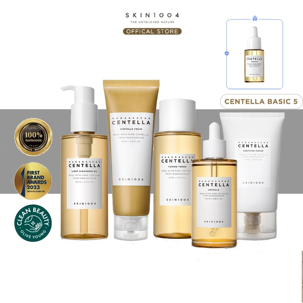 SKIN1004 Products By Centella Line(Centella Foam, Ampoule, Toner, Cream ...