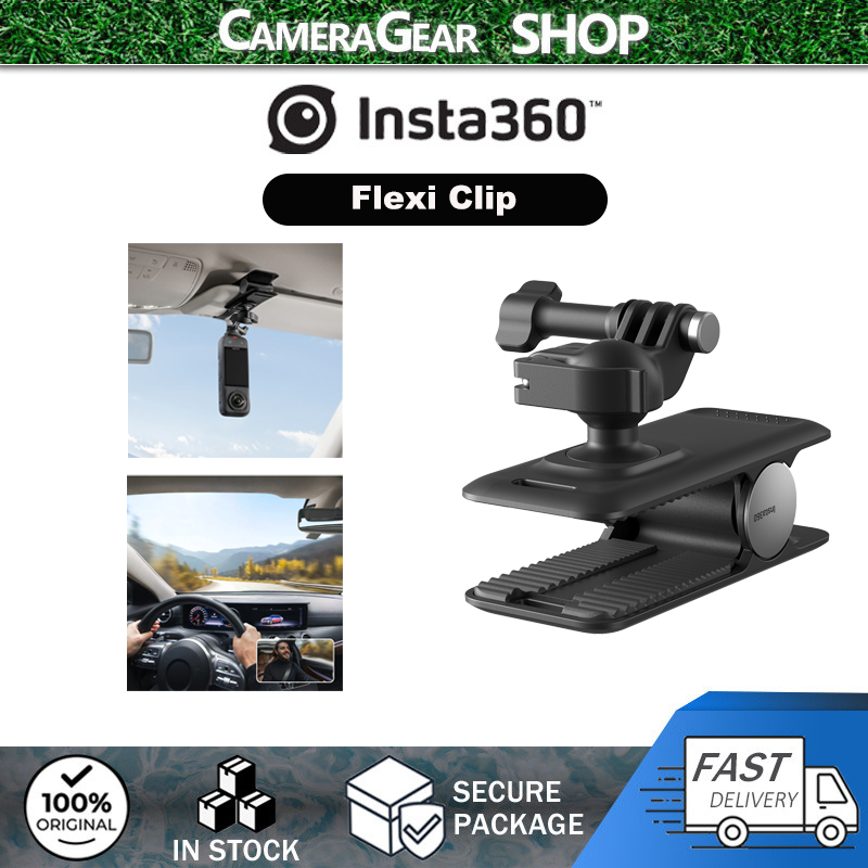 Insta360 Flexi Clip for for Insta360 Go Ultra/X5/AcePro2/Go3S/Flow 2Pro ...
