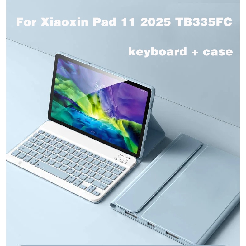 Keyboard Case For Lenovo Xiaoxin Pad 2025 Tablet Cover Funda For ...