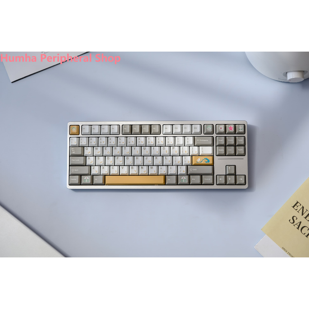 Humha Alhambra keycap PBT material Dye-Sublimation Cherry profile Mechanical Keyboard keycap ...