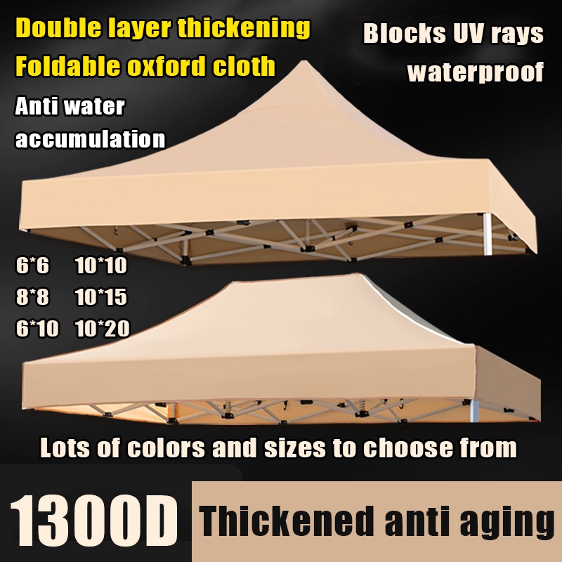 【Anti water accumulation design】6x6 8x8 6x10 10x10 10x15 10x20Ft canopy ...