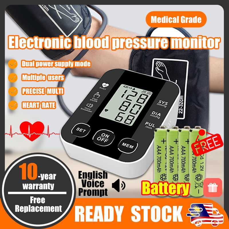 Medical grade standard 0 error blood pressure monitor [10-Year warranty ...