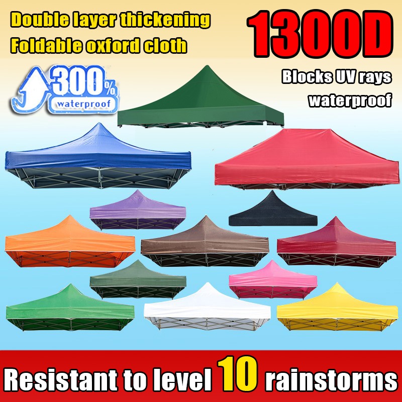 1300D Thickened 6x6 8x8 6x10 10x10 10x15 10x20Ft kain kanopi 10x10 ...