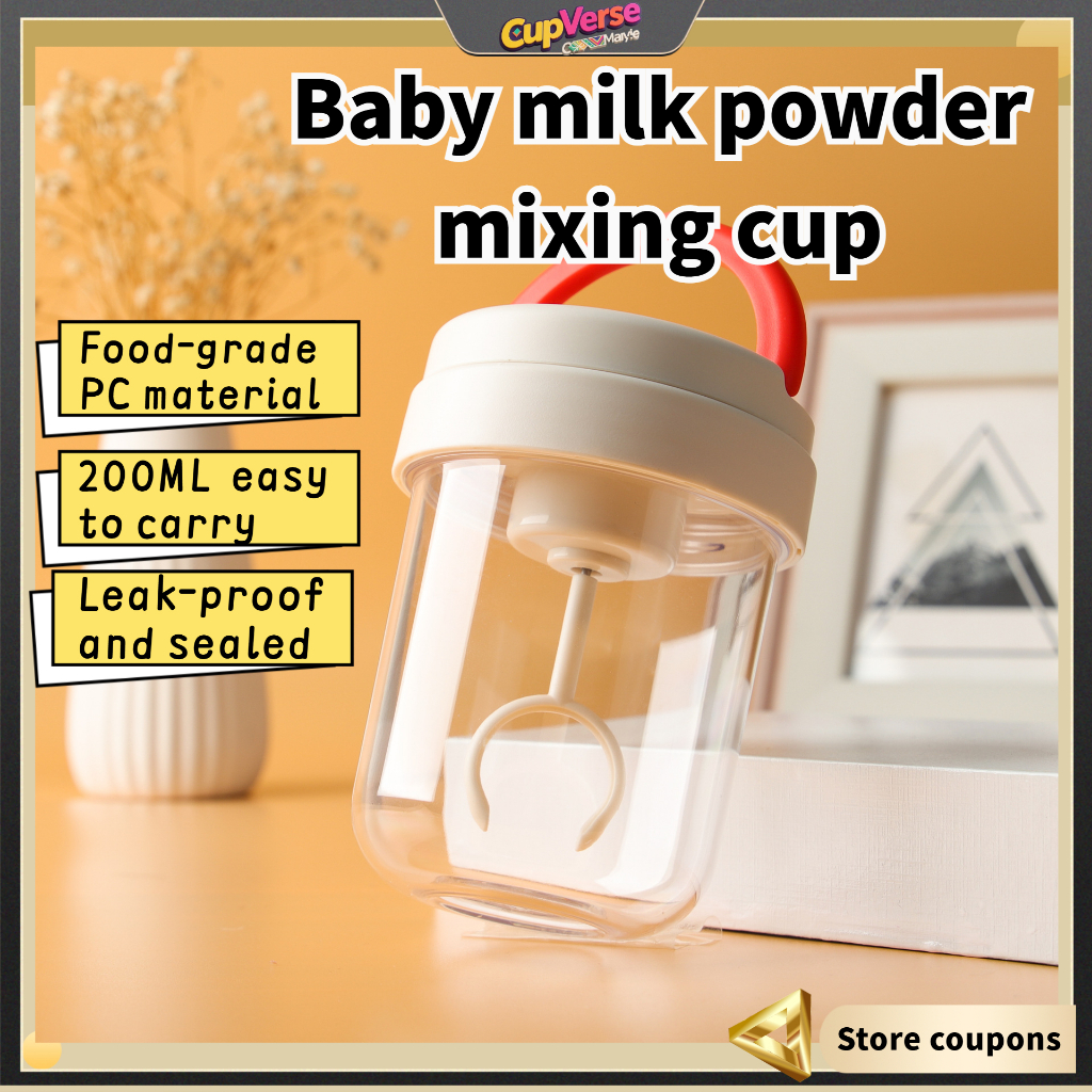 Botol Susu Bayi 300ML Milk Powder Mixer Cup Battery Powered No Charging ...
