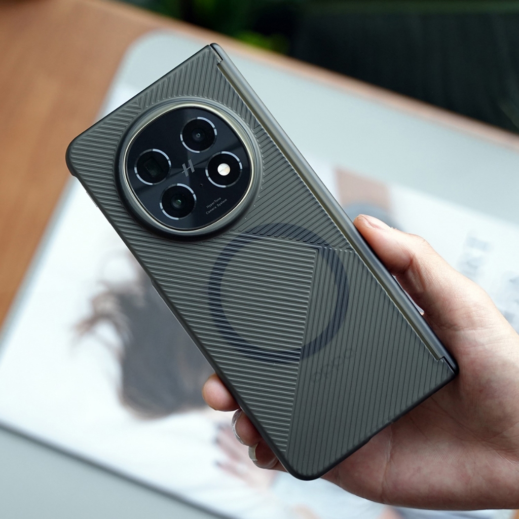 For OPPO Find N5 Casing No Yellowing Hard PC Geometric Lines Phone Case ...