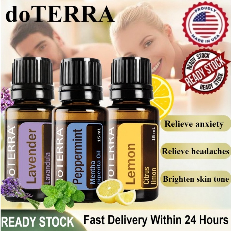 (MY Spot) EXP2028 doTERRA Essential Oil Lavender/Peppermint/Lemon Pure ...