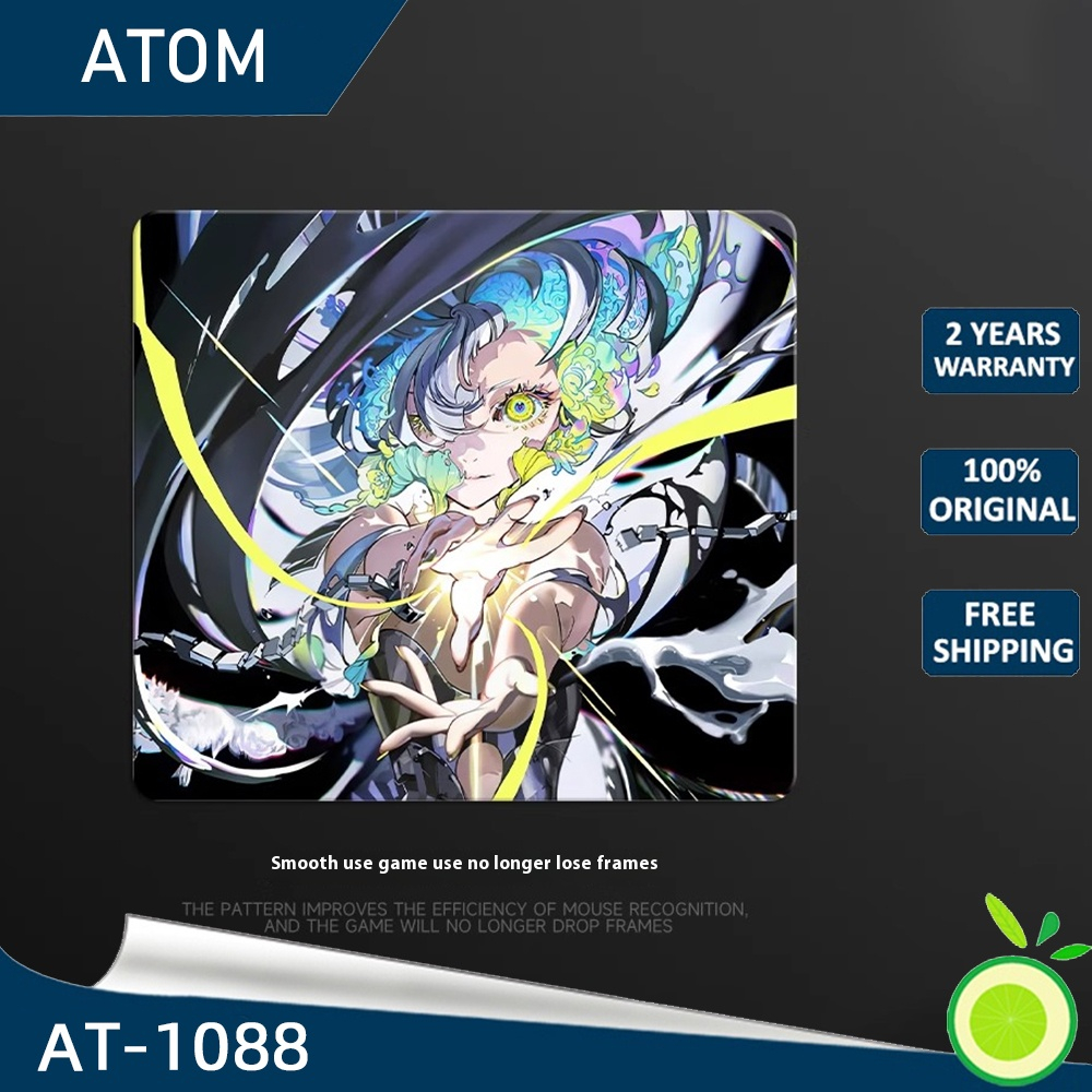 ATOM AT-1088 Adam Photovoltaic Glass Mouse Pad Tempered Upgrade Smooth ...