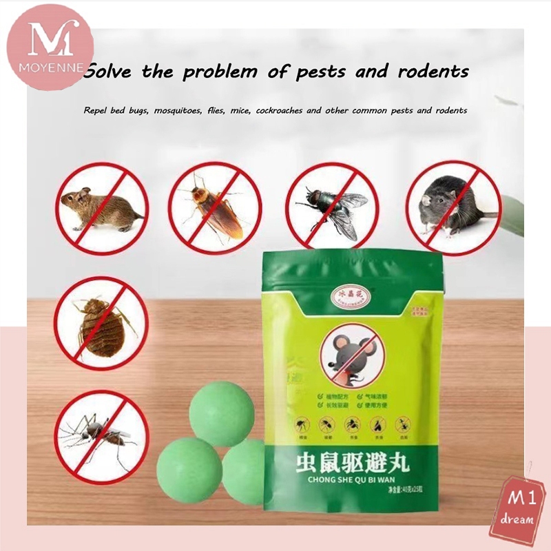 [Malaysia Spot]5Pcs Rat Killer Rat Repellant For Home Mothballs For ...
