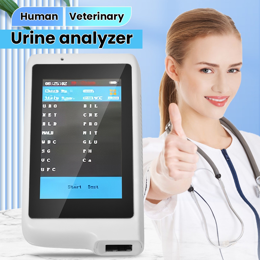 IU-100 URINE Routine ANALYZER Hospital Portable urinalysis test machine ...