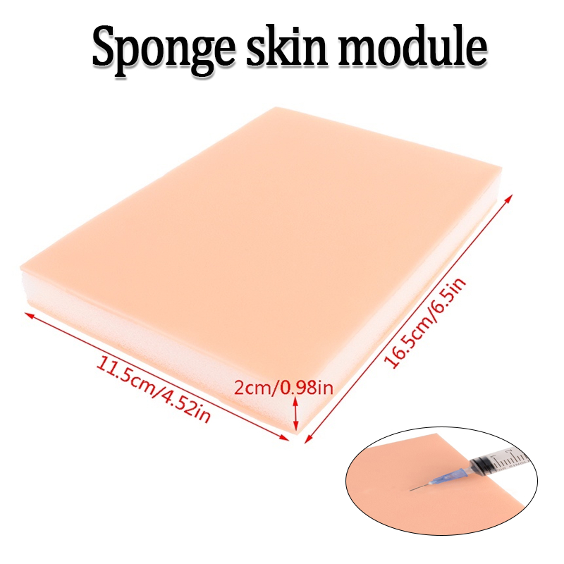 Sponge Suture Training Pad Skin Injection Model For Surgery Simulation ...