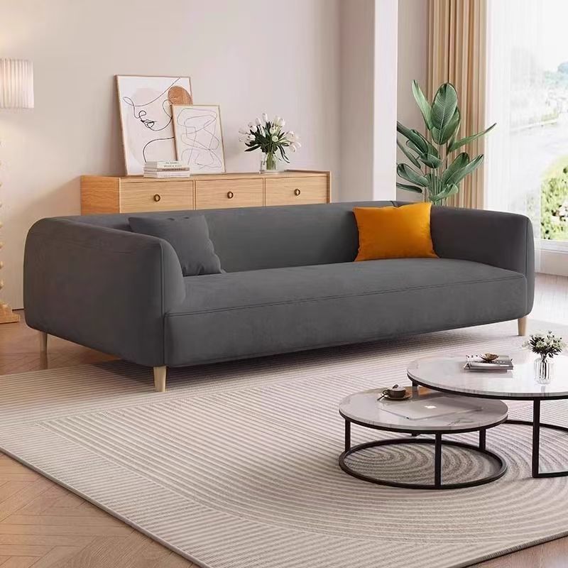 Gaya Nordic moden Sofa Kain Rumah Sederhana Ruang tamu Pangsapuri kecil ...