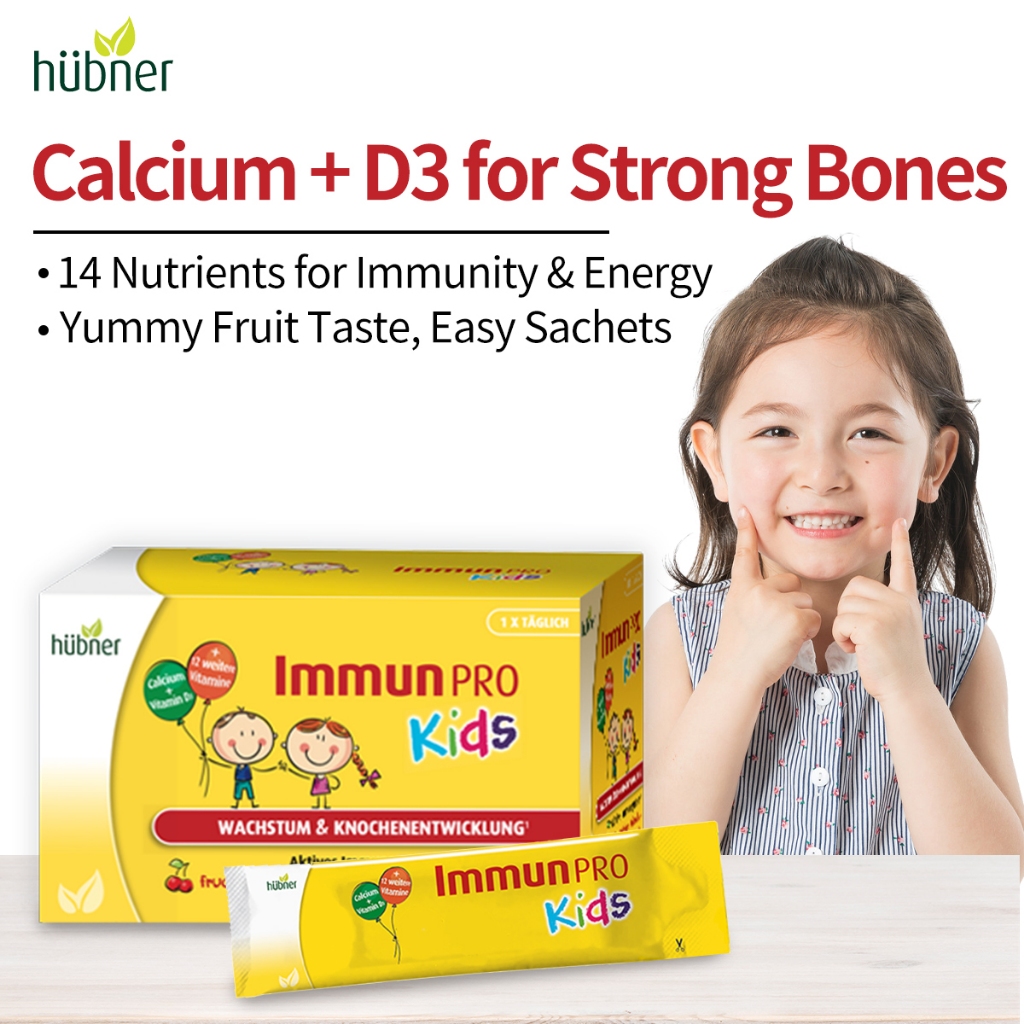 Huebner ImmunPRO Kids Liquid Supplement (15ml × 15 Sachets) | Shopee ...