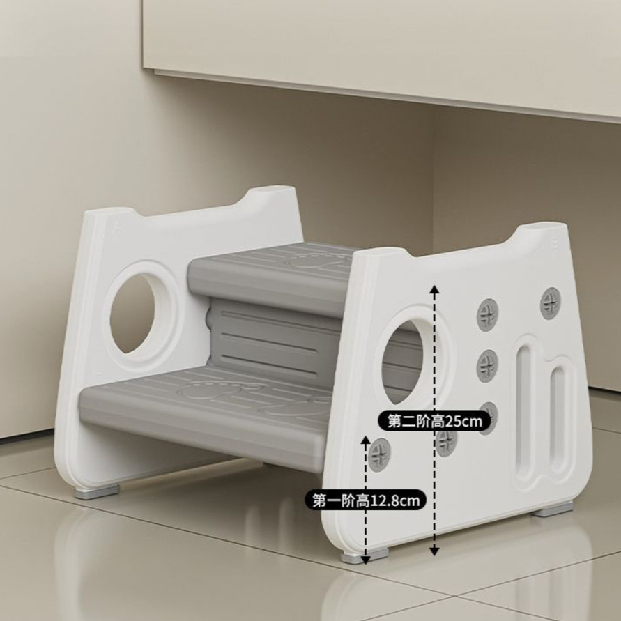 Children's Second Floor Armless Non-slip Stool Baby Hand Washing Step ...