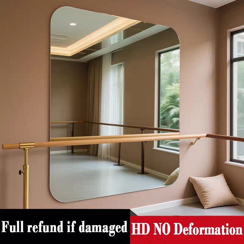 Large mirror full body mirror square mirror Gym Dance Studio mirror ...