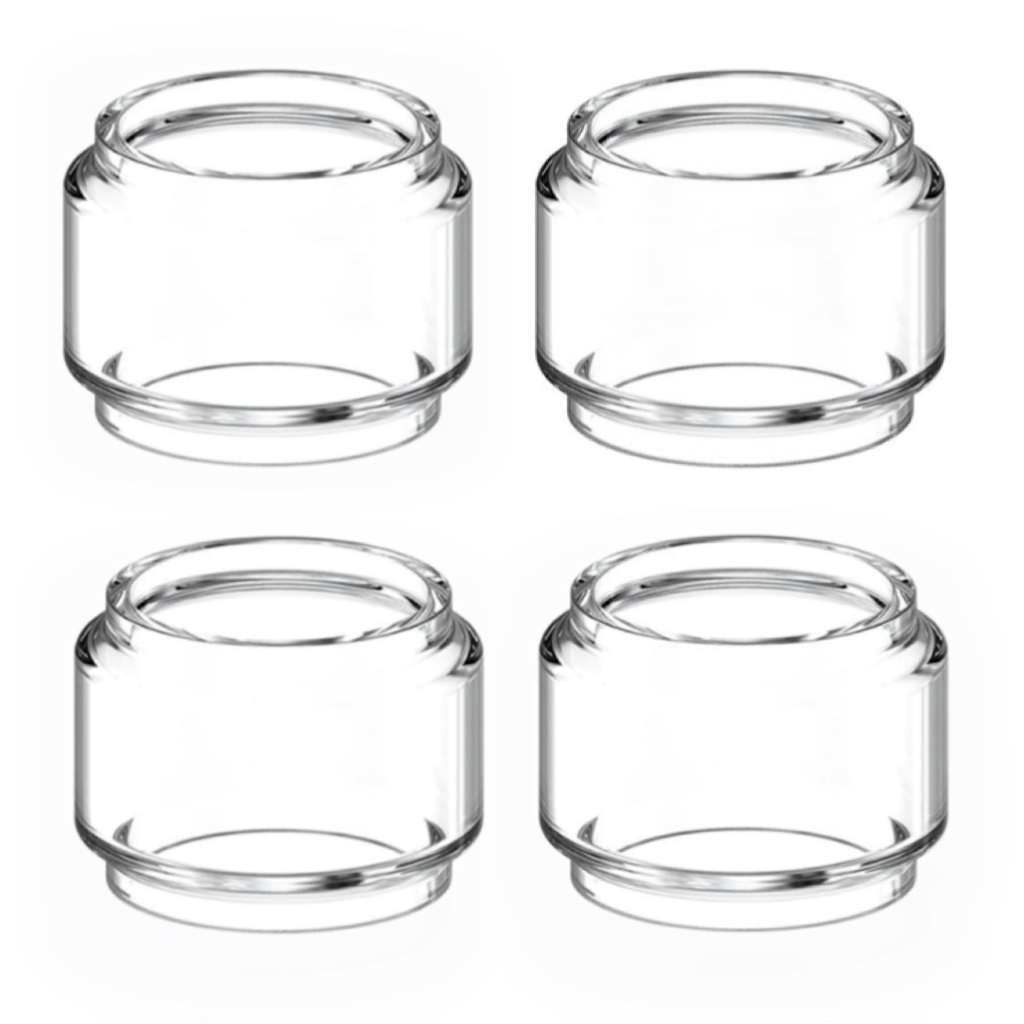 4 Pcs Universal Fat Rabbit RTA 28mm 5.5ml Tank Replacement Glass Tube ...