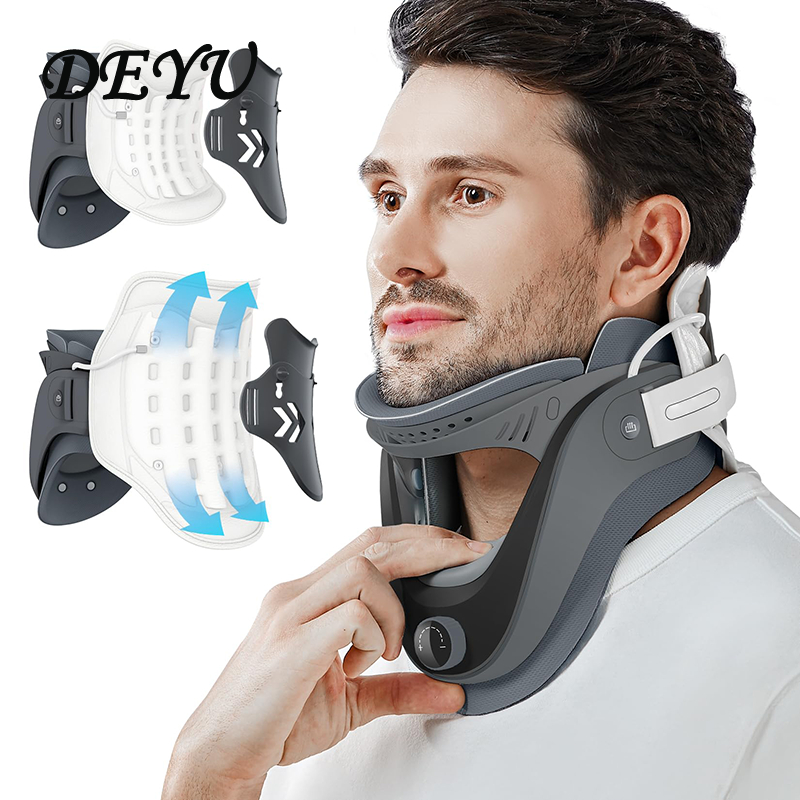 DEYU Japan Cervical Corrector Fixed Neck Traction Device Adjustable ...