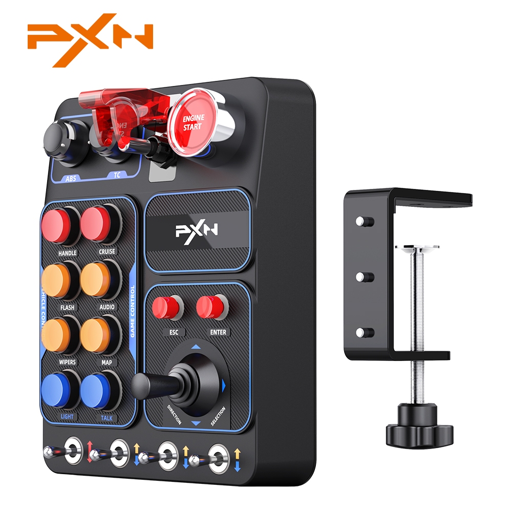 PXN CB1 Simulator Race Central Control Box Multifunctional Keys Control ...